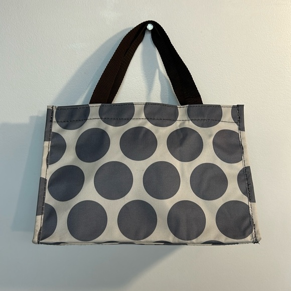 thirty-one | Bags | Thirtyone Brand Mini Tote Bag Gray And White Color ...